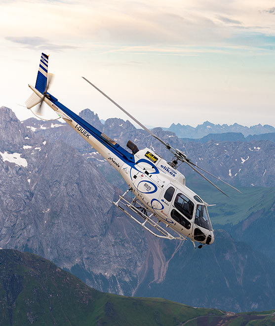 Elikos Helicopterservice - Val Gardena Dolomites South Tyrol Italy