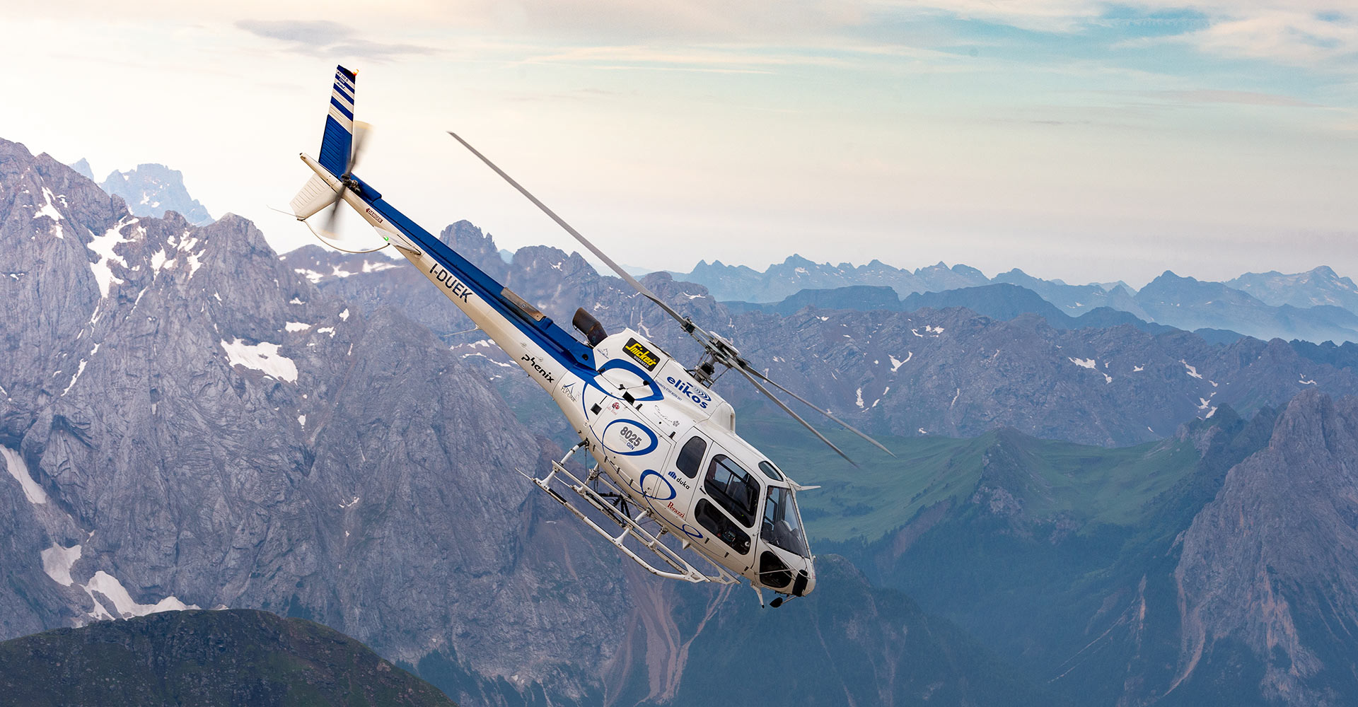 Elikos Helicopterservice - Val Gardena Dolomites South Tyrol Italy