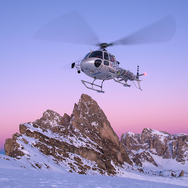 Elikos Helicopterservice - Val Gardena Dolomites South Tyrol Italy