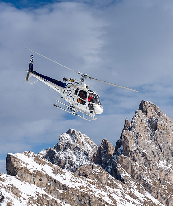 Elikos Helicopterservice - Val Gardena Dolomites South Tyrol Italy