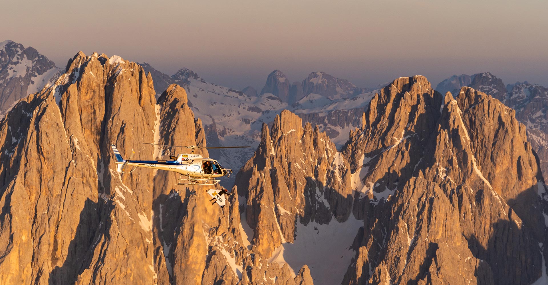 Elikos Helicopterservice - Val Gardena Dolomites South Tyrol Italy
